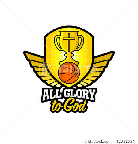 Athletic Christian logo. Sports symbols - Stock Illustration [42381534 ...