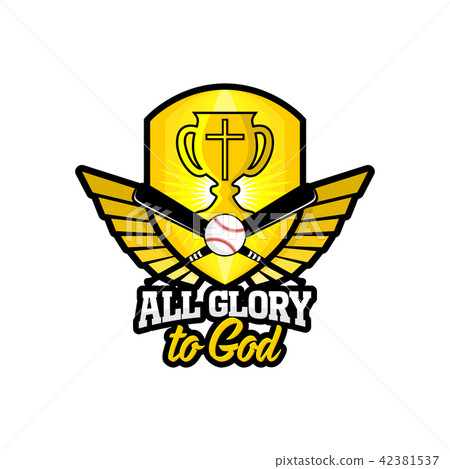 Athletic Christian logo. Sports symbols - Stock Illustration [42381537 ...
