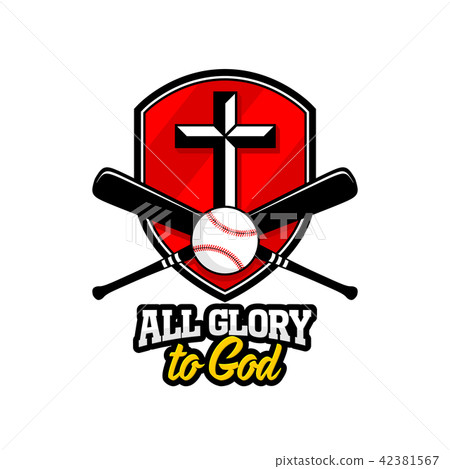 Athletic Christian logo. Sports symbols - Stock Illustration [42381567 ...