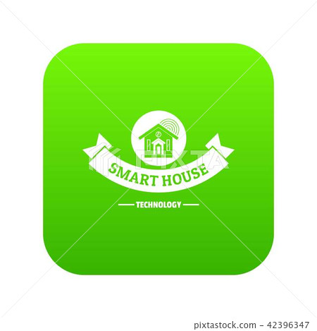 Smart monitoring icon green vector - Stock Illustration [42396347] - PIXTA