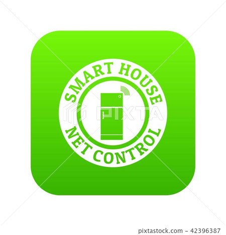 Net control icon green vector - Stock Illustration [42396387] - PIXTA