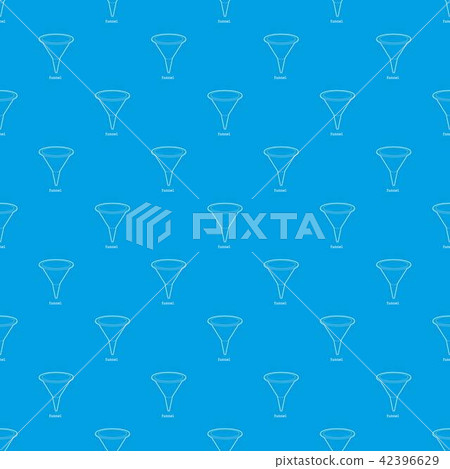 Funnel pattern vector seamless blue-插圖素材 [42396629] - PIXTA圖庫