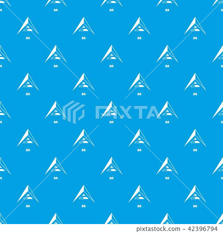 Ark pattern vector seamless blue - Stock Illustration [42396794] - PIXTA