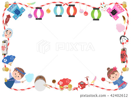 Fall Festival frame - Stock Illustration [42402612] - PIXTA