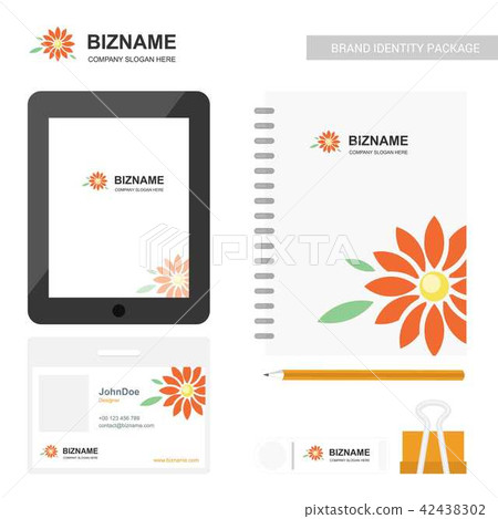 Company app screen design - Stock Illustration [42438302] - PIXTA