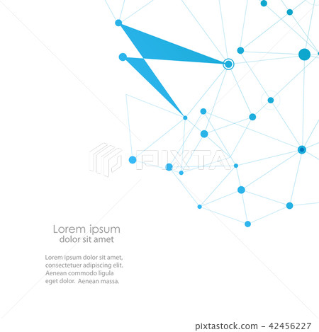 Vector network and connection background for... - Stock Illustration ...