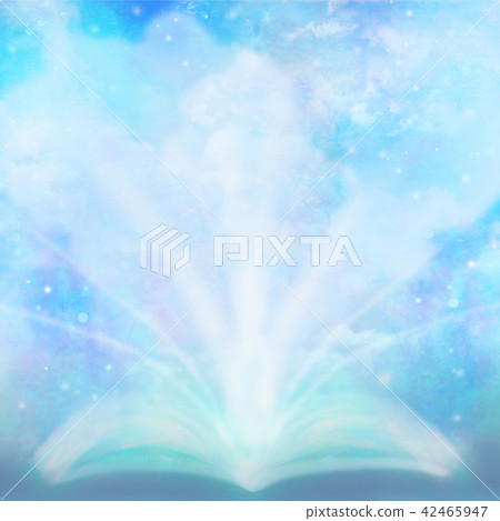 Open magic book - Stock Illustration [42465947] - PIXTA