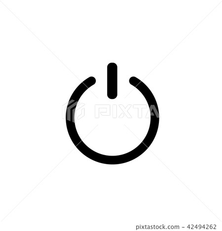 shut down symbol. Switch off simple symbol - Stock Illustration ...
