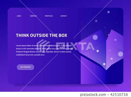Isometric Open Box Neon Illustration-插圖素材 [42510716] - PIXTA圖庫