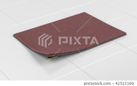 Golden key under the doormat - Stock Illustration [42522160] - PIXTA