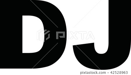 DJ word - Stock Illustration [42528963] - PIXTA