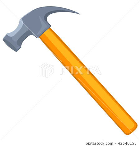 Colorful cartoon claw hammer - Stock Illustration [42546153] - PIXTA