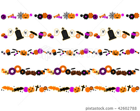 Halloween line - Stock Illustration [42602788] - PIXTA