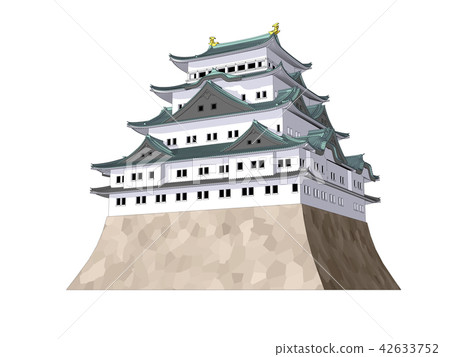 Nagoya Castle - Stock Illustration [42633752] - PIXTA
