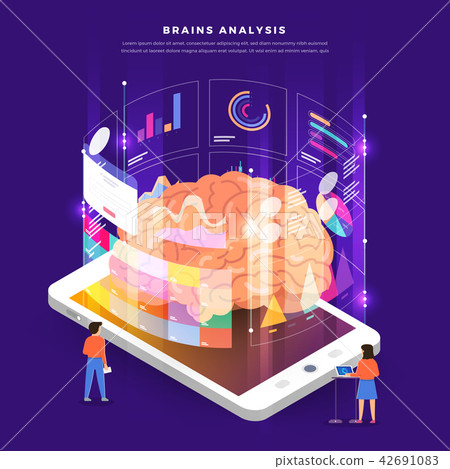 Illustrations flat design concept technology. - Stock Illustration ...