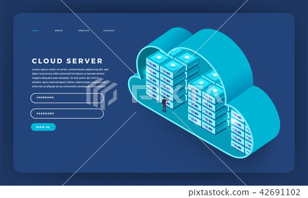 Illustrations flat design concept technology. - Stock Illustration ...