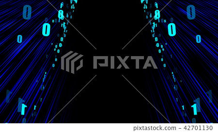 Network stream data - fast motion in space with... - Stock Illustration [42701130] - PIXTA