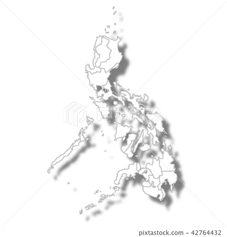 Philippine country map icon - Stock Illustration [42764432] - PIXTA