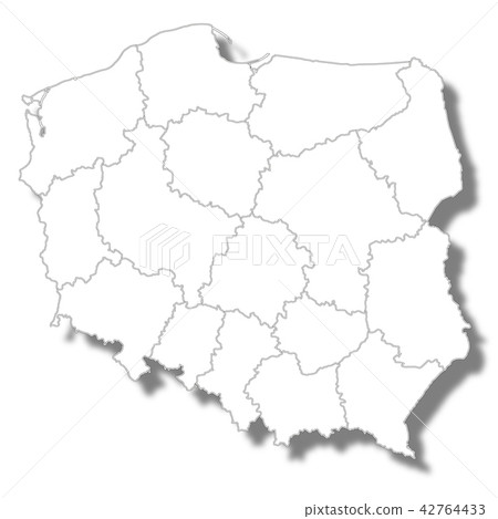 Poland map icon - Stock Illustration [42764433] - PIXTA
