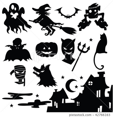 Halloween horror monster icon - Stock Illustration [42766163] - PIXTA