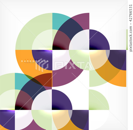 Minimal circle abstract background design,... - Stock Illustration ...