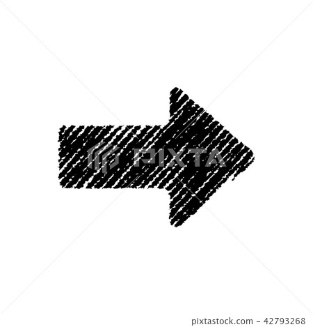 Shaped figure / icon (arrow) - Stock Illustration [42793268] - PIXTA