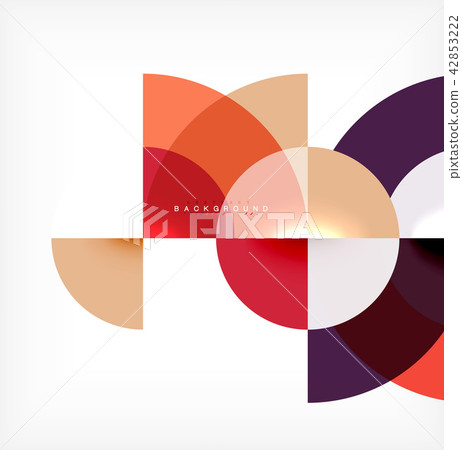 Minimal circle abstract background design,... - Stock Illustration ...
