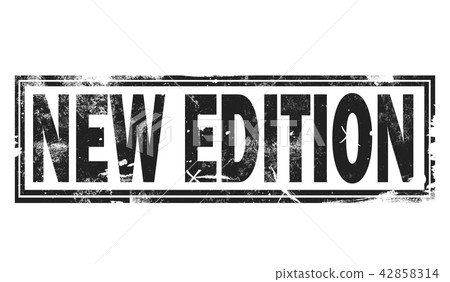New edition word with black square frame - Stock Illustration [42858314 ...