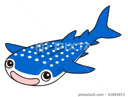 Whale shark - Stock Illustration [42869853] - PIXTA