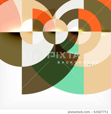 Minimal circle abstract background design,... - Stock Illustration ...