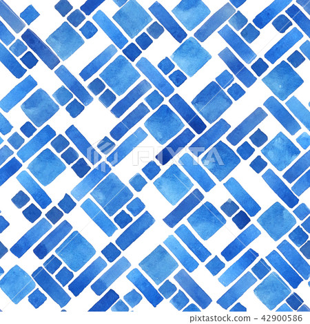 Watercolor seamless pattern - Stock Illustration [42900586] - PIXTA