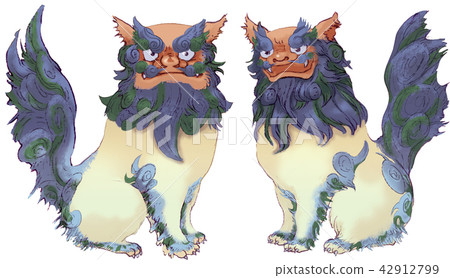 Shisa - Stock Illustration [42912799] - PIXTA