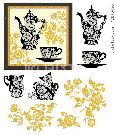 Victoria pattern - Stock Illustration [42970450] - PIXTA