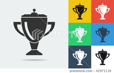 Vector icon of education cup - Stock Illustration [42971116] - PIXTA
