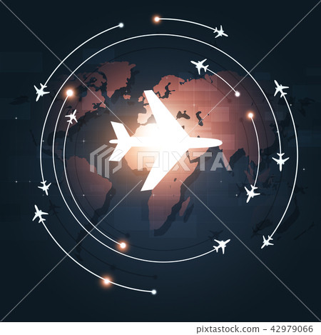 Aviation business Background - Stock Illustration [42979066] - PIXTA