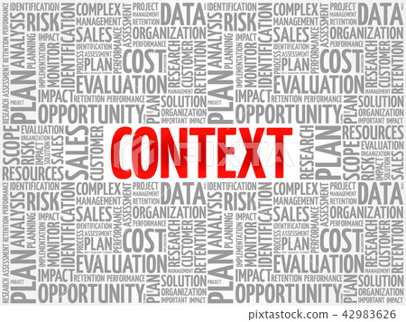 Context word cloud collage - Stock Illustration [42983626] - PIXTA