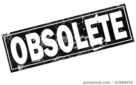 Obsolete word with in black frame word-插圖素材 [42989454] - PIXTA圖庫