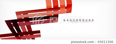 Color stripes and lines, geometric abstract...-插圖素材 [43011300] - PIXTA圖庫