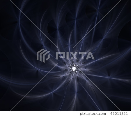 Vortex star with rays of light - Stock Illustration [43011831] - PIXTA