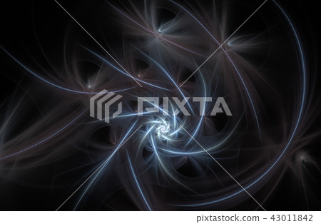Vortex star with rays of light - Stock Illustration [43011842] - PIXTA