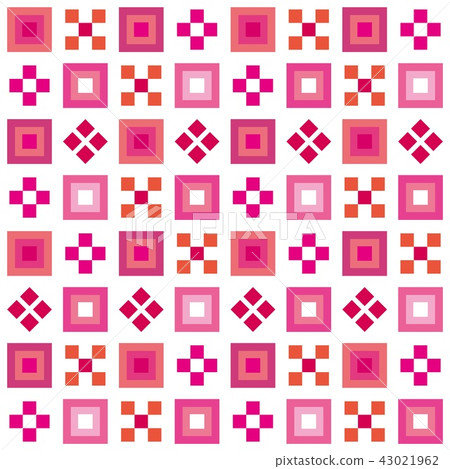 Geometric pattern square - Stock Illustration [43021962] - PIXTA