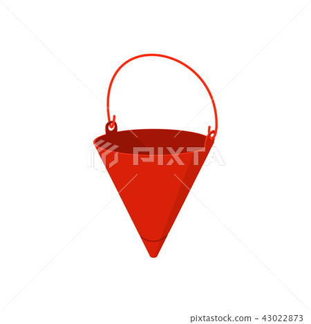 Fire bucket cartoon icon - Stock Illustration [43022873] - PIXTA