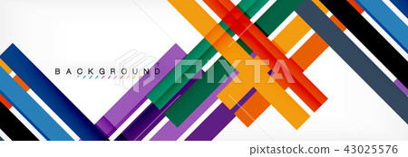 Color stripes and lines, geometric abstract... - Stock Illustration ...