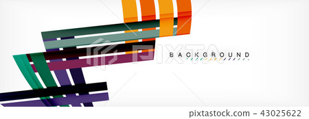 Minimal line design abstract background - Stock Illustration [43025622 ...