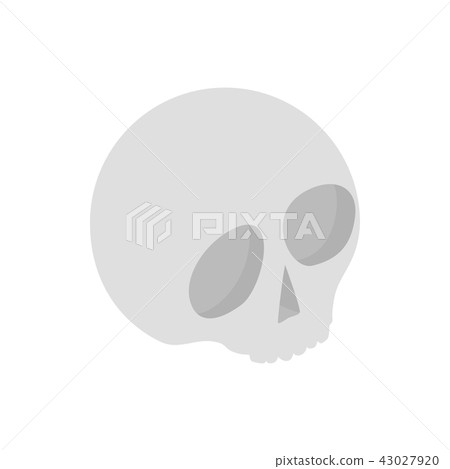 Human skull isometric 3d icon - Stock Illustration [43027920] - PIXTA