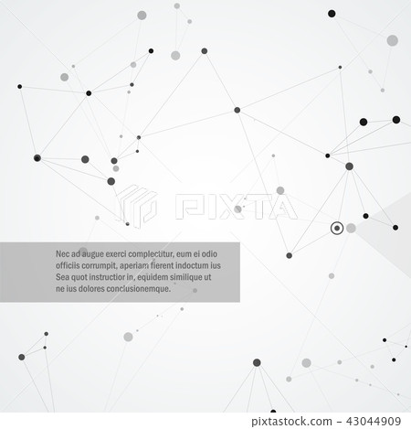 Points connected by straight lines into simple... - Stock Illustration ...