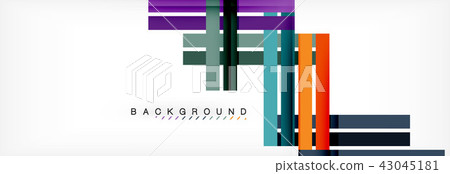 Minimal line design abstract background - Stock Illustration [43045181 ...