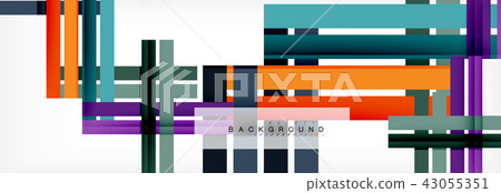 Minimal line design abstract background - Stock Illustration [43055351 ...