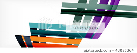 Minimal line design abstract background-插圖素材 [43055364] - PIXTA圖庫