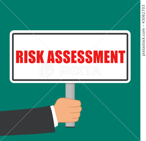 risk assessment sign flat concept - Stock Illustration [43062703] - PIXTA
